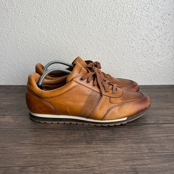 Magnanni | Shoes | Magnanni Lizandro Low Brown Calf Skin Leather ...